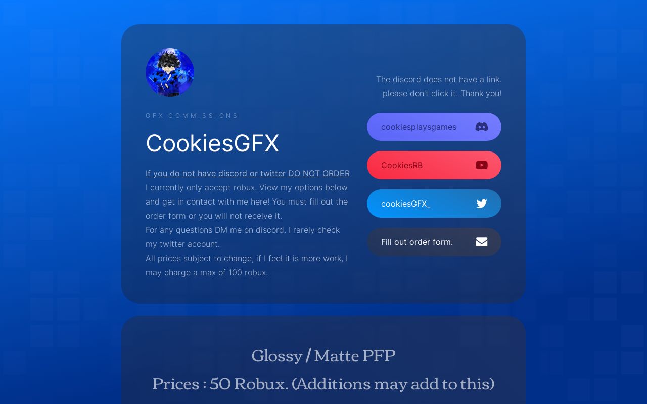 Cookie's GFX Commissions.